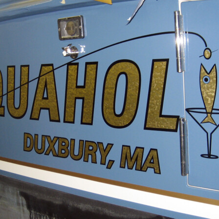 Zebra Visuals | Custom Boat Lettering & Decals | Plymouth | Cape Cod…
