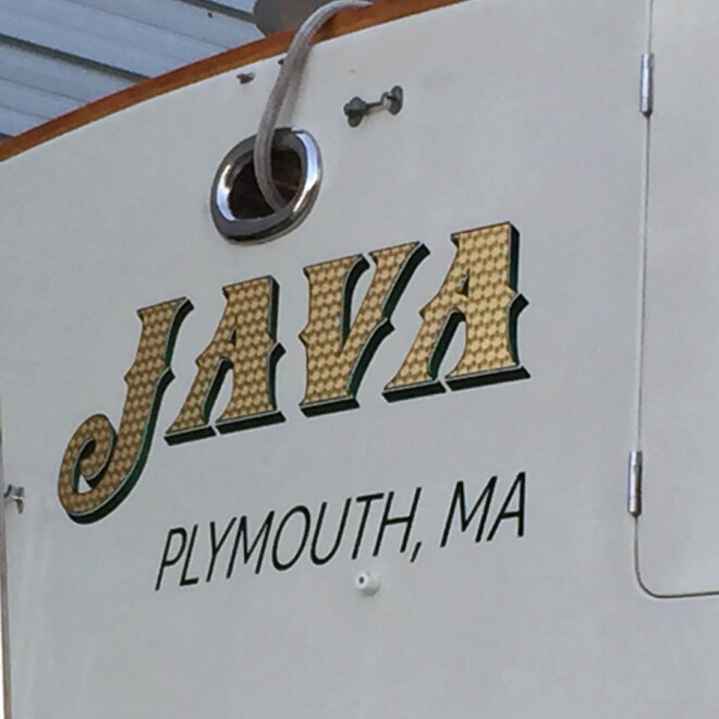 Zebra Visuals | Custom Boat Lettering & Decals | Plymouth | Cape Cod…