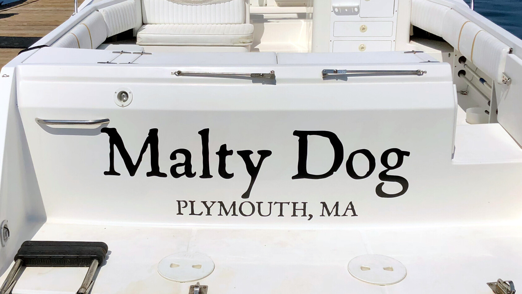 Zebra Visuals | Custom Boat Lettering & Decals | Plymouth | Cape Cod…