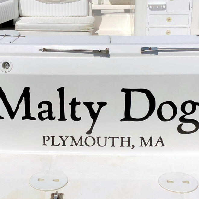 Zebra Visuals | Custom Boat Lettering & Decals | Plymouth | Cape Cod…