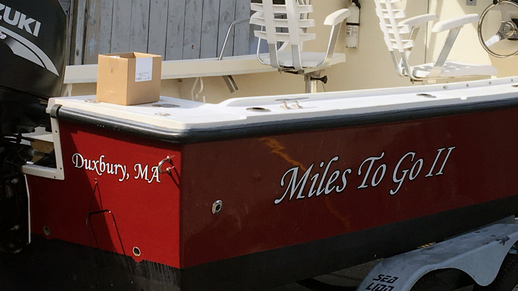 Zebra Visuals | Custom Boat Lettering & Decals | Plymouth | Cape Cod…