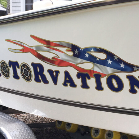 Zebra Visuals | Custom Boat Lettering & Decals | Plymouth | Cape Cod…
