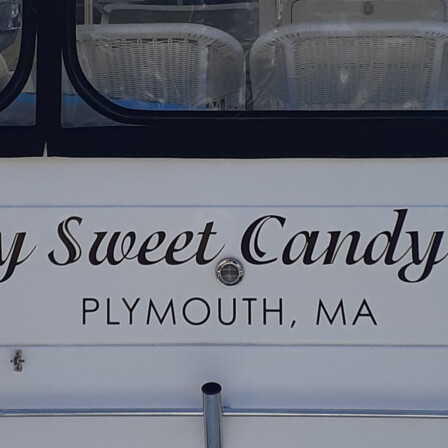 Zebra Visuals | Custom Boat Lettering & Decals | Plymouth | Cape Cod…