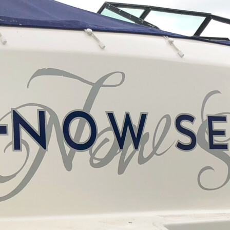 Zebra Visuals | Custom Boat Lettering & Decals | Plymouth | Cape Cod…