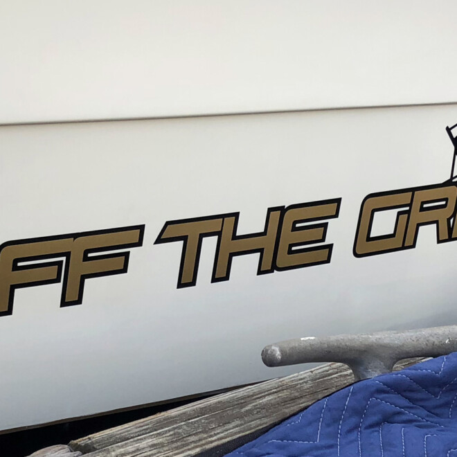 Zebra Visuals | Custom Boat Lettering & Decals | Plymouth | Cape Cod…