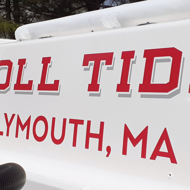Zebra Visuals | Custom Boat Lettering & Decals | Plymouth | Cape Cod…