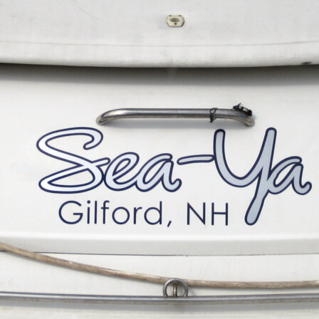Zebra Visuals | Custom Boat Lettering & Decals | Plymouth | Cape Cod…