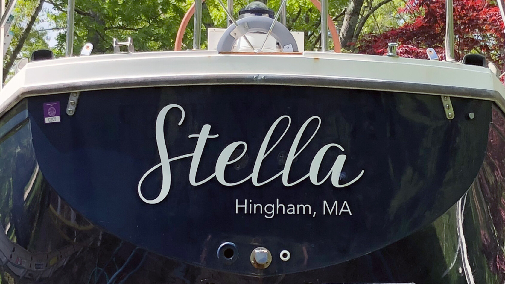 Zebra Visuals | Custom Boat Lettering & Decals | Plymouth | Cape Cod…